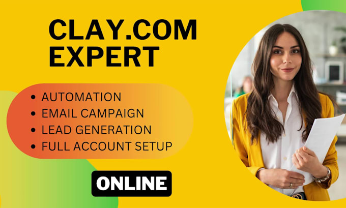 Be your clay com email marketing expert and lead builder and lead ...