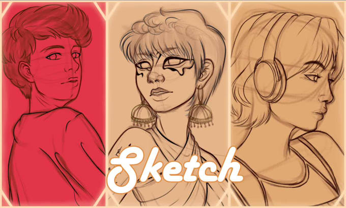 Draw digital anime characters by Katsumiraiko | Fiverr