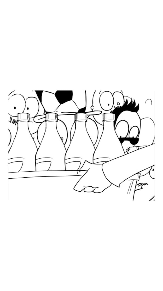 Do 2d traditional animation, 2d hand drawn animation, 2d line art ...