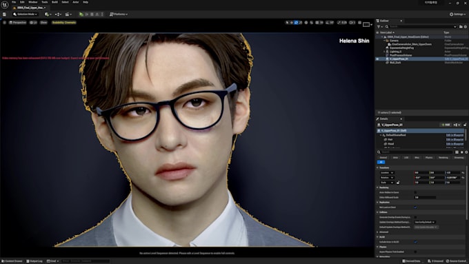 Crear metahuman realista, modelado de personajes 3d, zbrush, ue4, ue5, cinema 4d