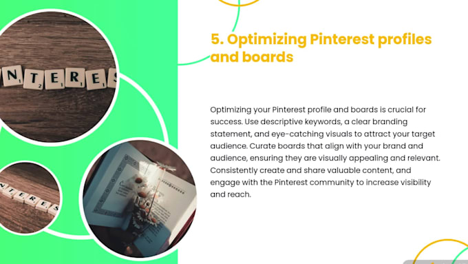 Be your pinterest marketing manager, create pins, boards by Sujon_dev1 | Fiverr