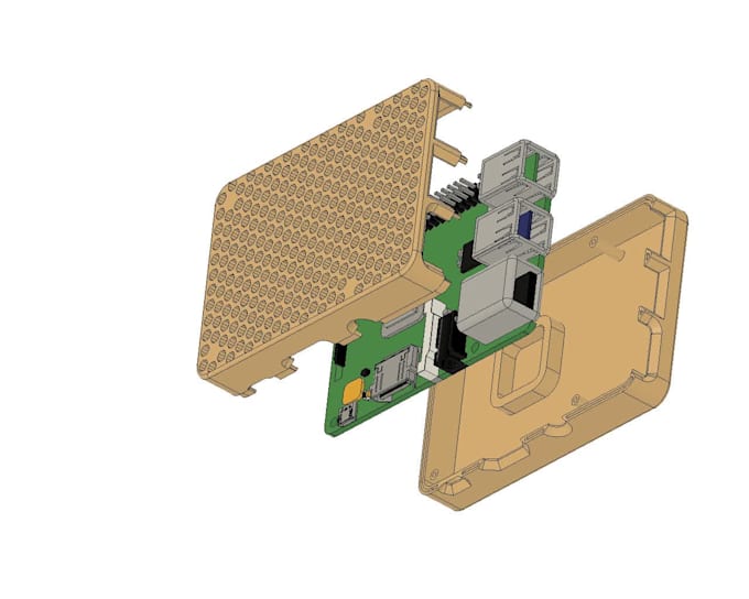 Do 3d model of pcb enclosure for 3d printing and prototyping by ...