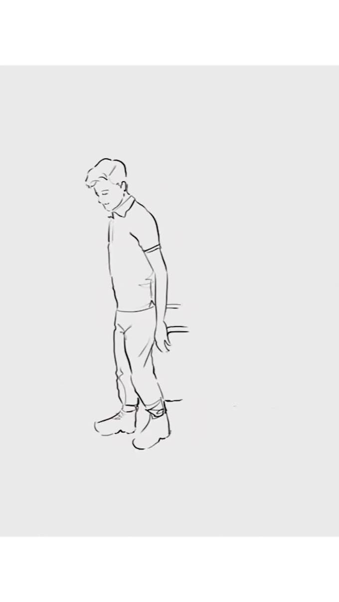 Do 2d line art animation frame by frame 2d hand drawn animation pencil ...