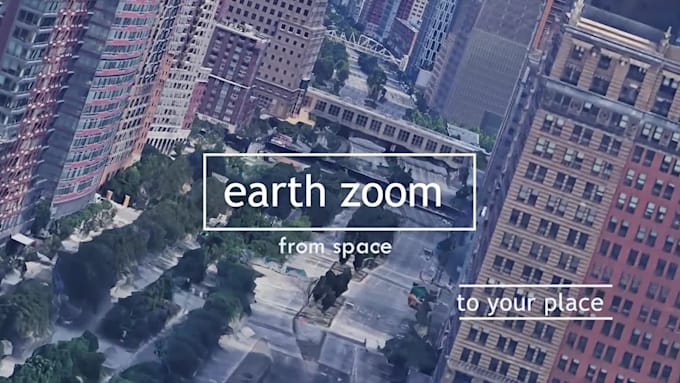 Earth zoom video intro to your location by Mamnekorshia | Fiverr