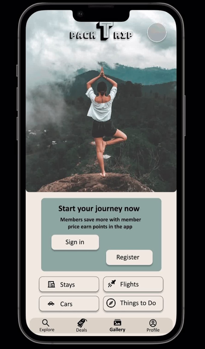 Create ui ux design for your mob or web app by Roozbehnahidi | Fiverr