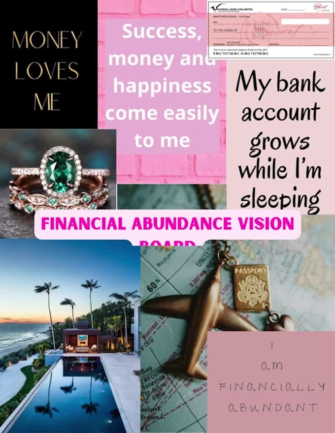 Create a powerful vision board to enhance your life by Tracievolve | Fiverr