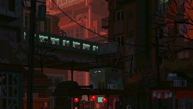 Pixel art, pixel art animation, animated gif, game art, minecraft ...