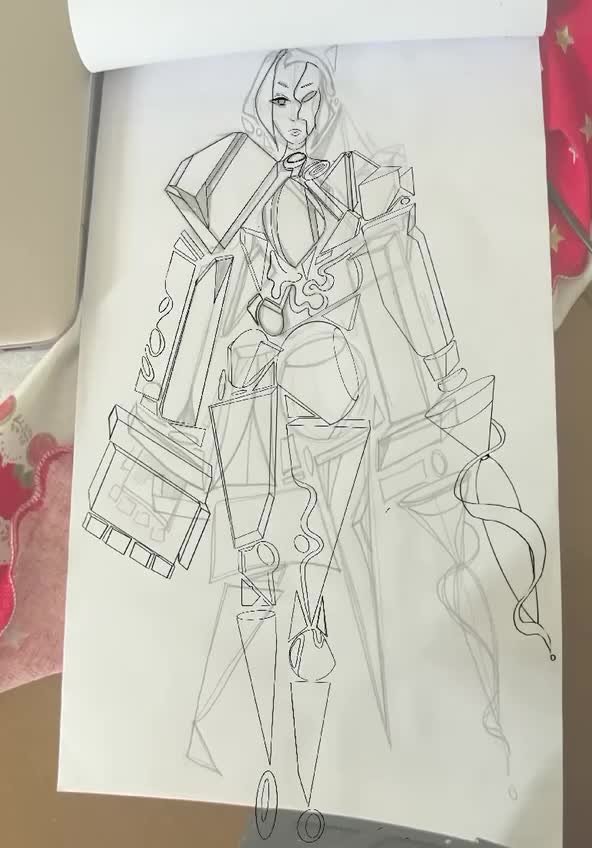 Draw a character design sheet by Diiemango | Fiverr