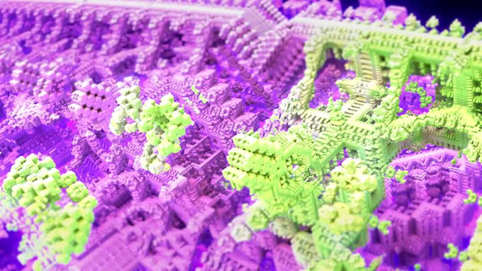 Create 3d abstract fractal music video by Atakurtulus | Fiverr