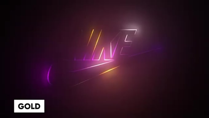 Create neon animation of your logo or text 15 secs by Shashadark | Fiverr
