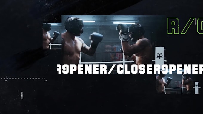 Do boxing cinematic video highlights for streaming platforms by ...
