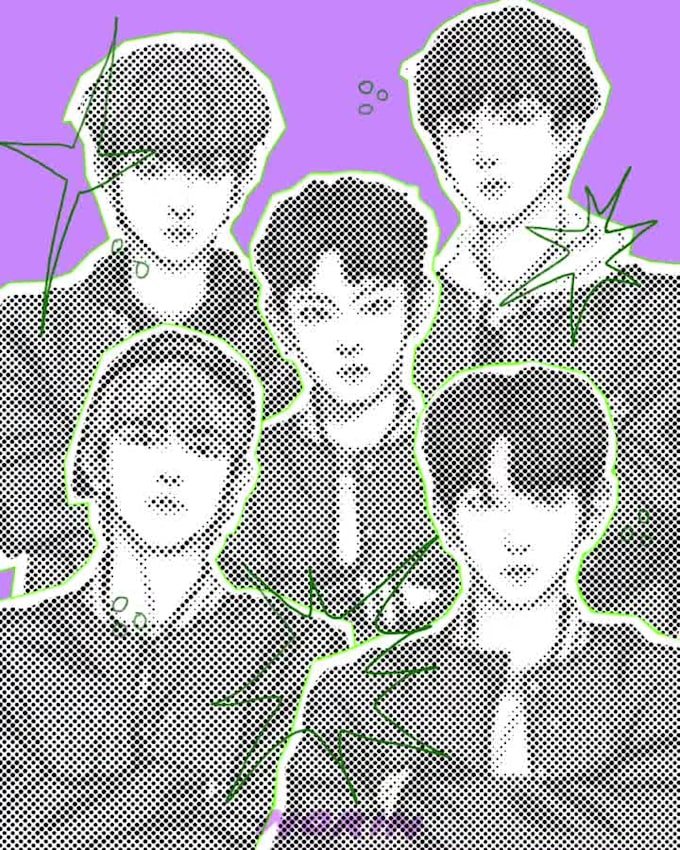 Draw your favorite kpop idols in semi realism or manhwa style by Rubylaoro | Fiverr