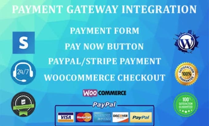 Verified payment gateway stripe paypal wise payooneer square up by Klasiqsolution1 | Fiverr