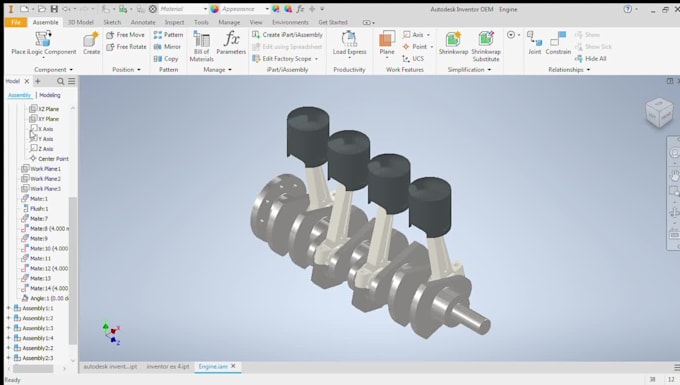 Convert 2d drawings with dimensions into 3d inventor models by ...