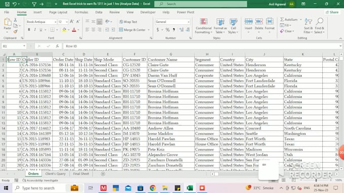 Clean format and manage excel and csv files accurately by Samir_mirza | Fiverr