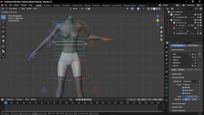 Rig 3d game and asset model in maya blender unity unreal engine for animation by Herickjonnie ...