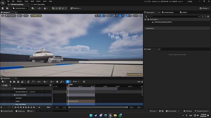 Make your 3d static car movable inside an unreal engine by Aspeed6969 | Fiverr