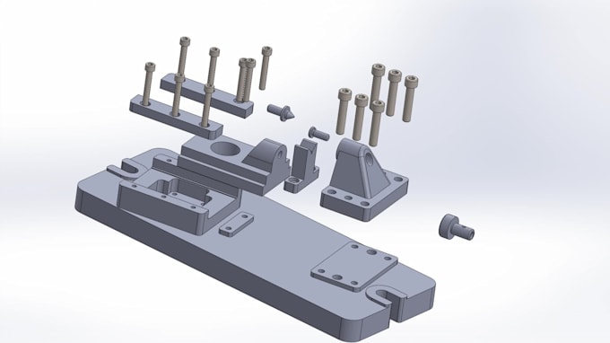 Make 3d mold and product design in solidworks software by Mdshafiunnur ...