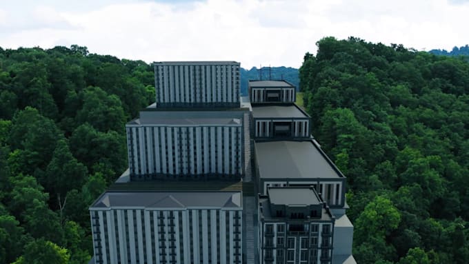 3d realistic architecture visualization by Lalroa | Fiverr