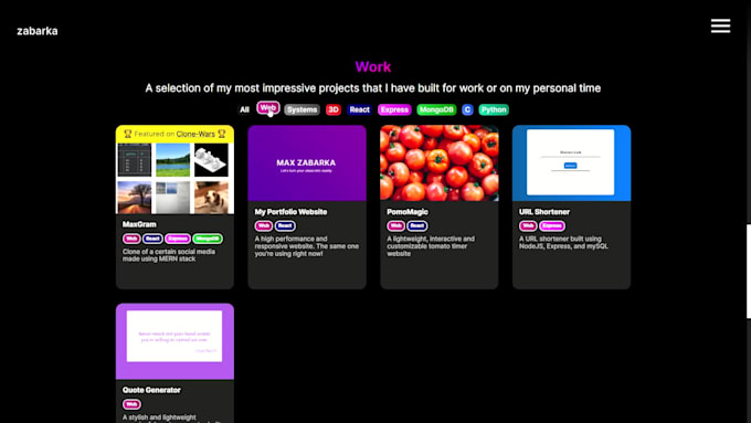 Design and build a beautiful frontend website using react by Maxzabarka ...