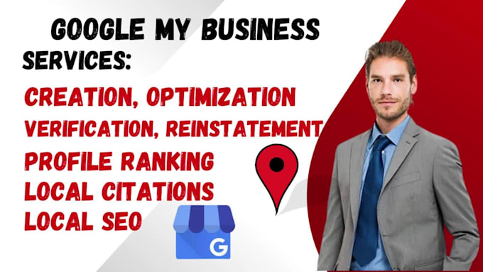 Create and optimize google my business profile listing for local seo gmb ranking by Edward_combs ...