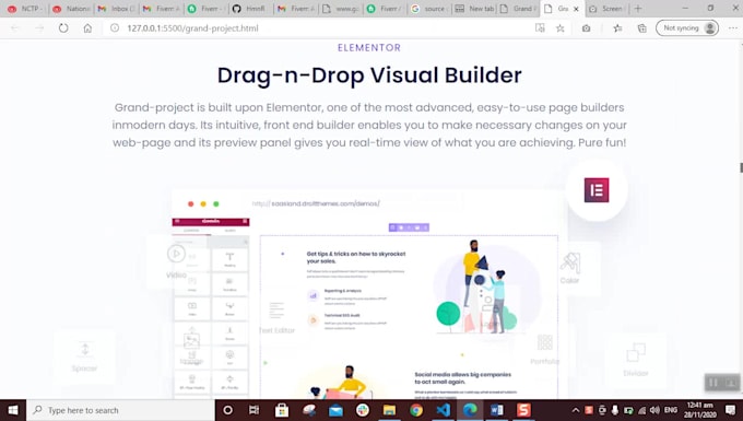Be Your Frontend Web Developer Using Html Css Animation By Hamnaahh