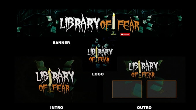 Create horror scary creepy intro,outro,banner for your channel youtube by Hanoutalik | Fiverr