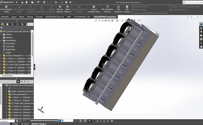 Create 3d models and mechanical designs on solidworks by Talha_aftab117 ...
