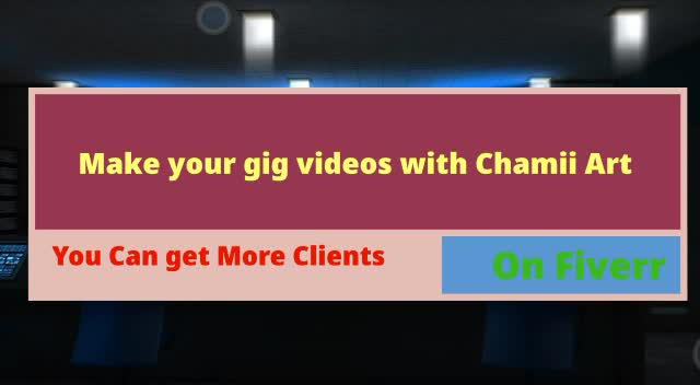 Create you an attractive gig video by Chamiiart | Fiverr