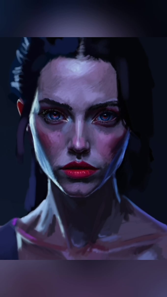 Create stunning digital paintings by Boridian | Fiverr