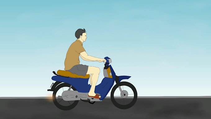 Make simple 2d cartoon animation video by Erieff_12 | Fiverr