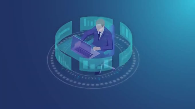 Create 2d 3d isometric animation saas demo explainer video website ...