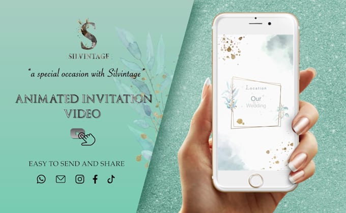 Create a beautiful animated invitation video for any occasion by ...