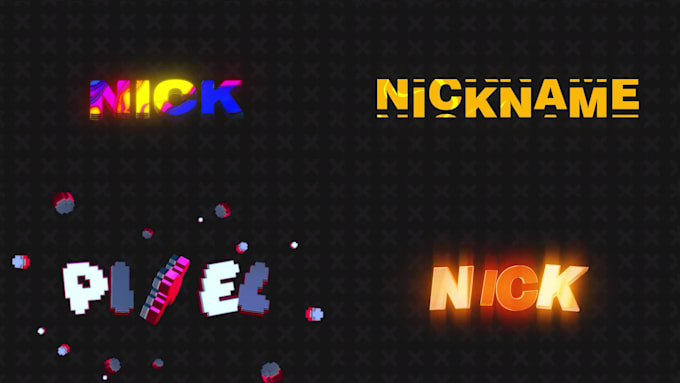 Do professional 3d and 2d ident intro by Aleksua | Fiverr