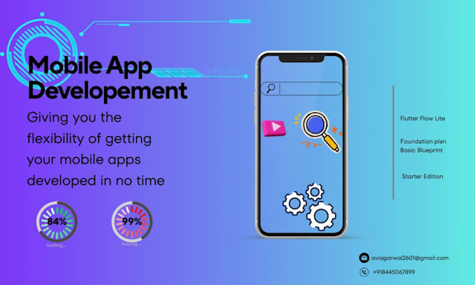 Do flutter flow mobile apps by Avi_2601 | Fiverr