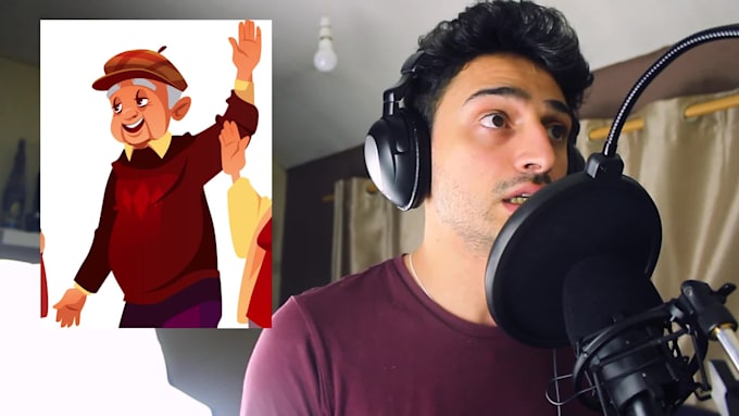 Voice your comedy, cartoon or video game character by Bondvoice | Fiverr