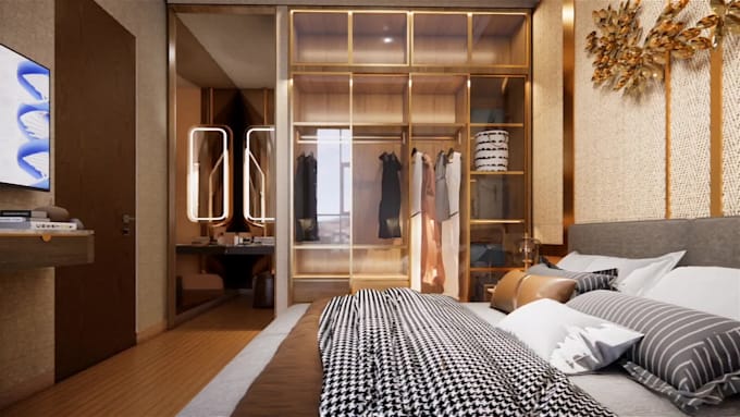 Create 3d interior walkthrough animation by Farhandito | Fiverr