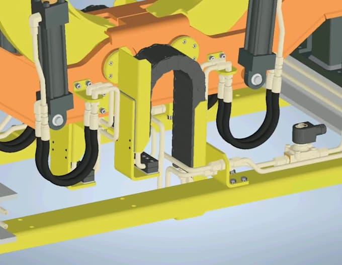 Design 3d cad, 2d drawings mechinery with autodesk inventor by ...