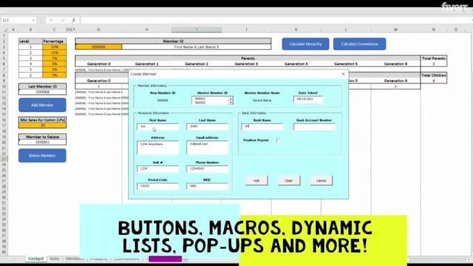Develop excel macros, complex formulas and pivot tables by Greatideasap | Fiverr