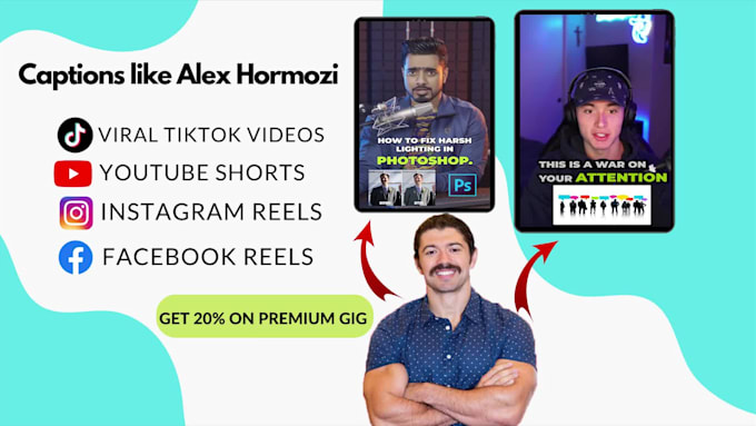 Create Captions Like Alex Hormozi For Short Videos Tiktok Reels And