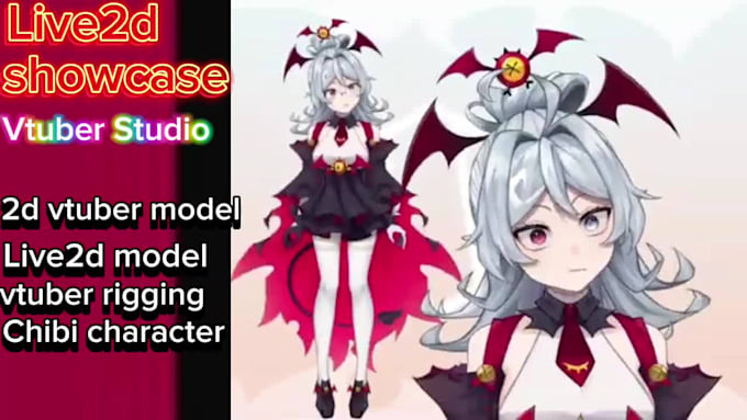 Draw and rig live2d design, 2d vtuber rigging, live2d vtuber mode for streaming by Ayinla_mide ...