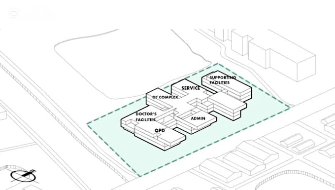 Render architectural plans, sections, and elevations in photoshop by ...