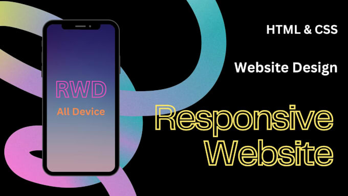 Develop a responsive creative website design with html css by ...