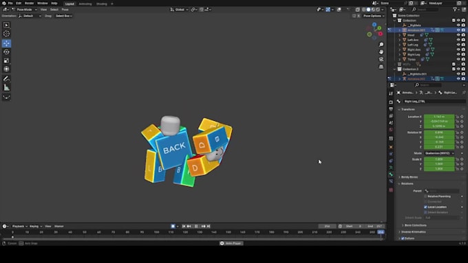 Créer des animations de combat, r6, r15 et de mouvement pour roblox ...