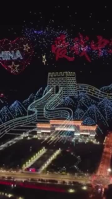 Create realistic 3d drone animation show 3d vfx animation 3d cgi ...