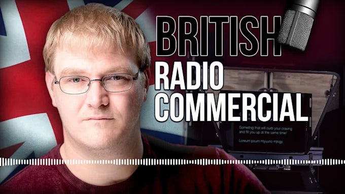 Record a professional british radio commercial by Benwakevo | Fiverr