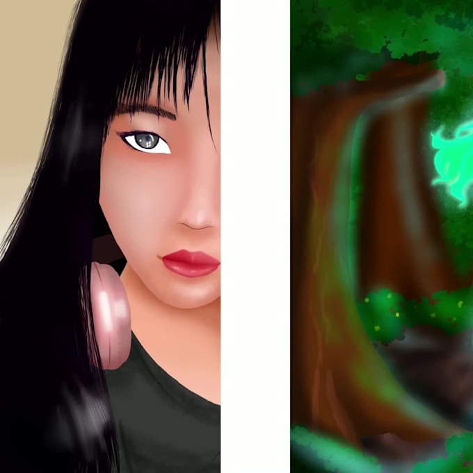 Illustrate in a digital stylized form by Nullifiedblank | Fiverr