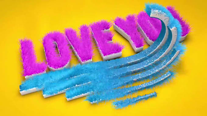 Create cool typography animation with your text by Cinema4drk | Fiverr