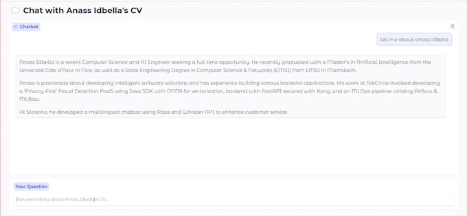 Build a custom gpt ai chatbot using your knowledge base by Idanass | Fiverr