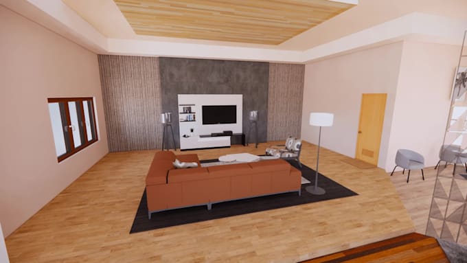 Plan and design your interior rooms by Vishwanxo | Fiverr